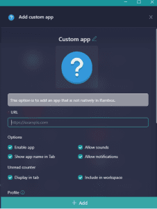 How to configure Rambox step by step - Rambox