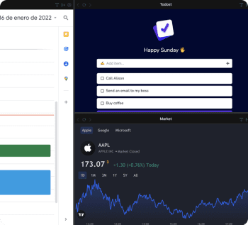 Customizable Workspaces Rambox