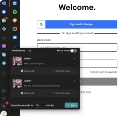 Notifications - Rambox Workspace Simplifier