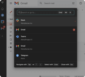 Quick Search - Rambox Workspace Simplifier