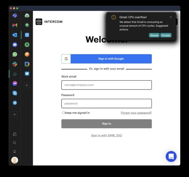 Rambox Features for Handling Messages and Mails - Rambox