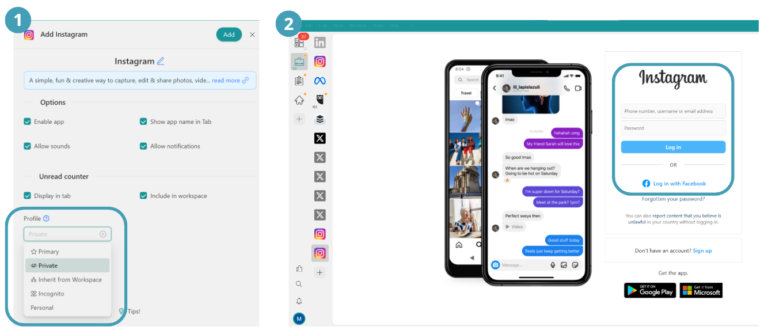How to Login to Multiple Instagram Accounts on Desktop - Rambox
