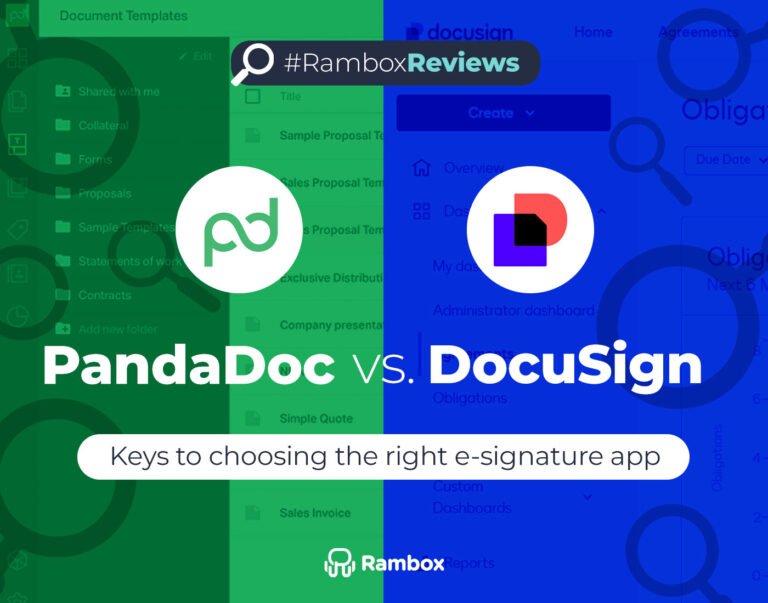 PandaDoc vs. DocuSign (2026): Choose The Right E-Signature App- Rambox